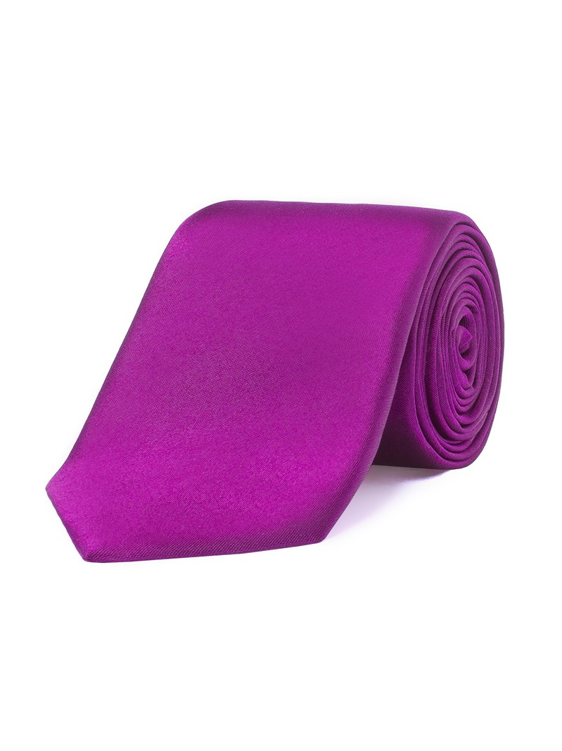 Studio Magenta Silk Tie
