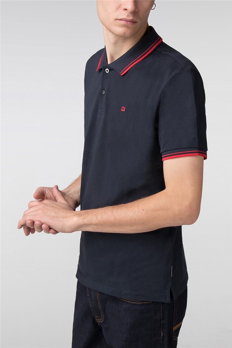 Ben Sherman | Navy Blue Romford Polo Shirt | Suit Direct