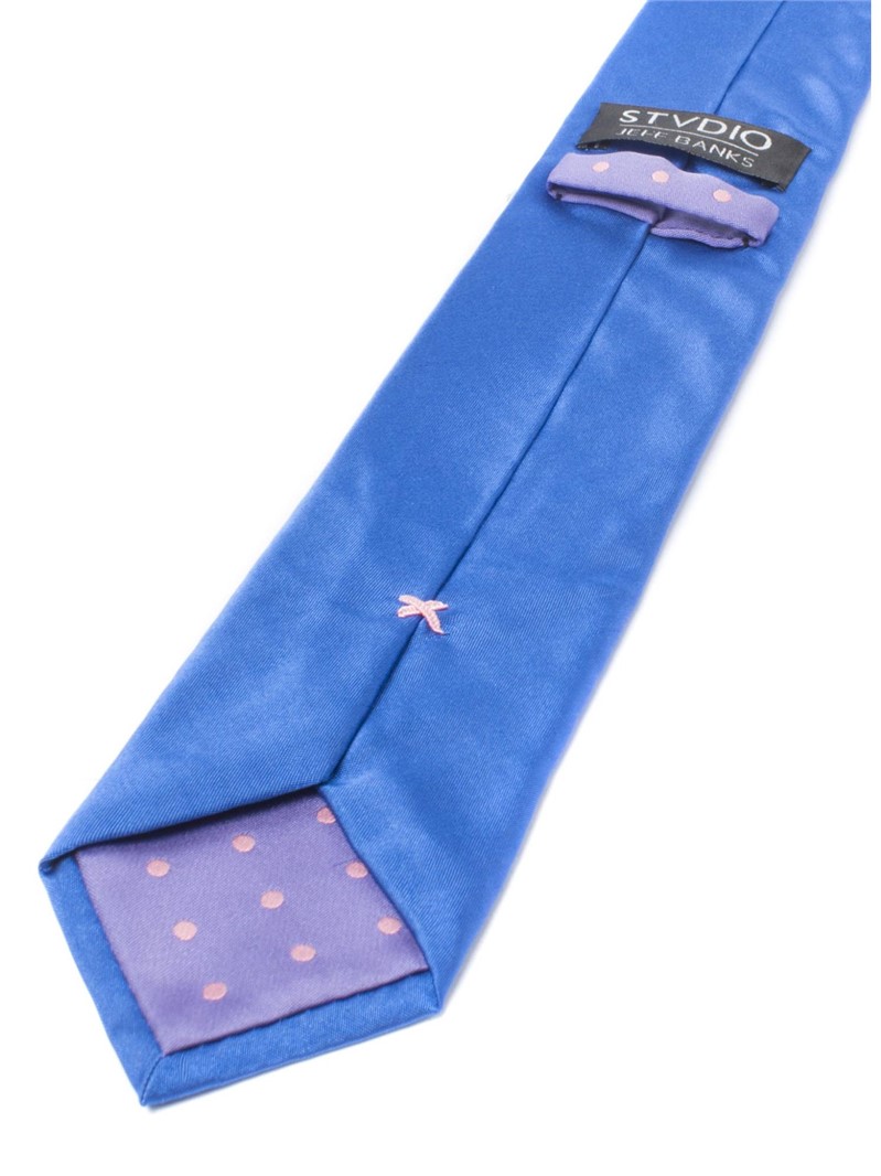 Studio Bright Blue Silk Tie