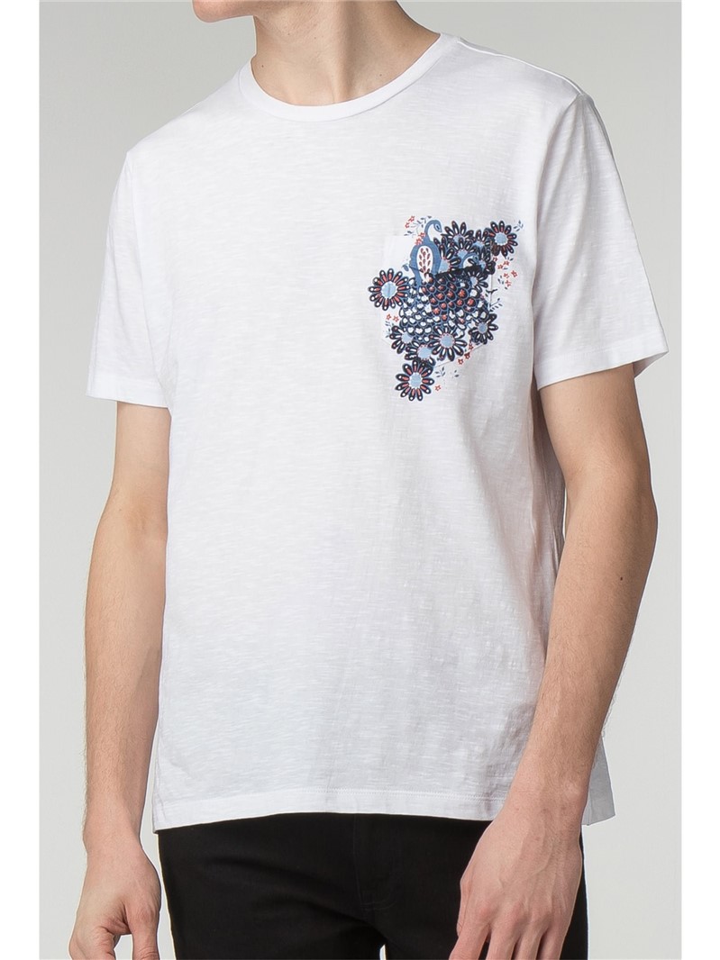 Ben Sherman Peacock Pocket T-Shirt
