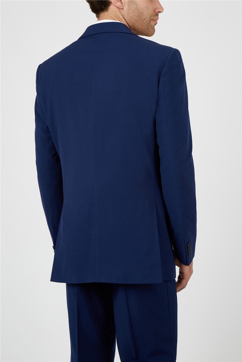 Occasions | Men's Blue Plain Regular Fit Suit | SuitDirect.co.uk