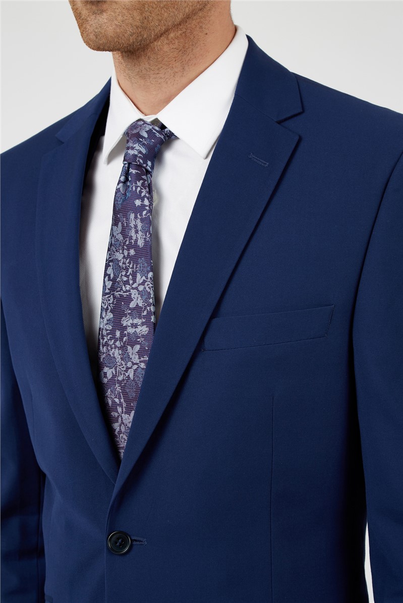 Occasions | Men's Blue Plain Regular Fit Suit | SuitDirect.co.uk