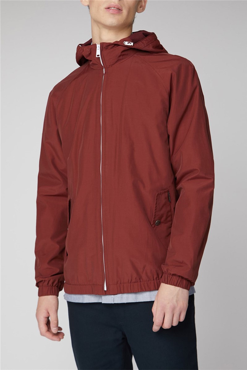 Ben Sherman Brown Hooded Jacket