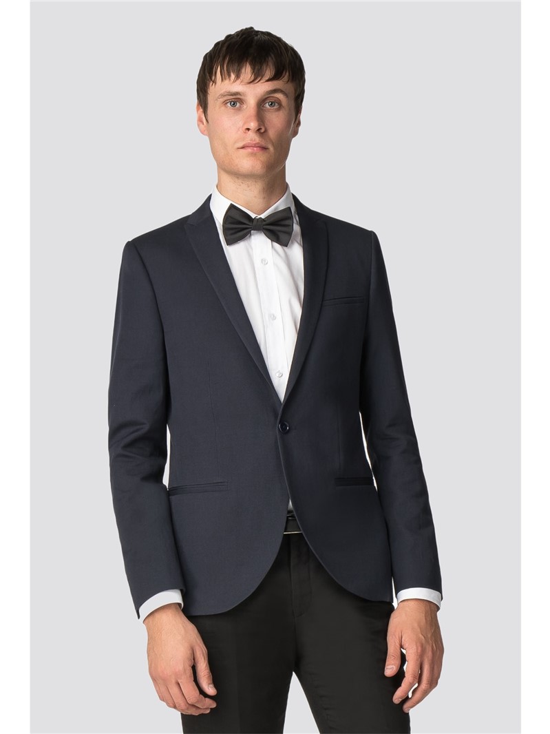 Viggo Andersen Skinny Linen Mix Blazer