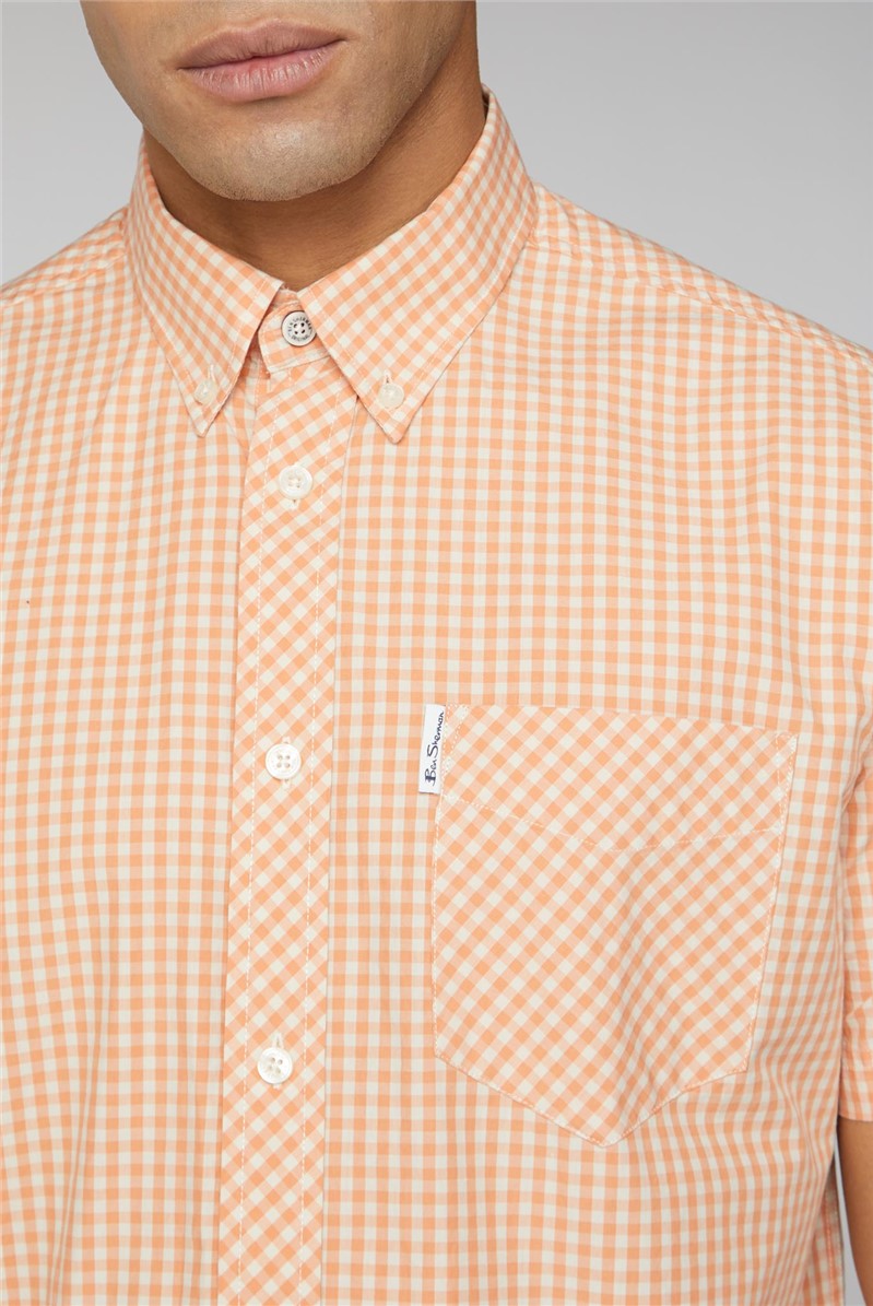 Ben Sherman | Men's Signature Core Gingham Shirt | Suit Direct