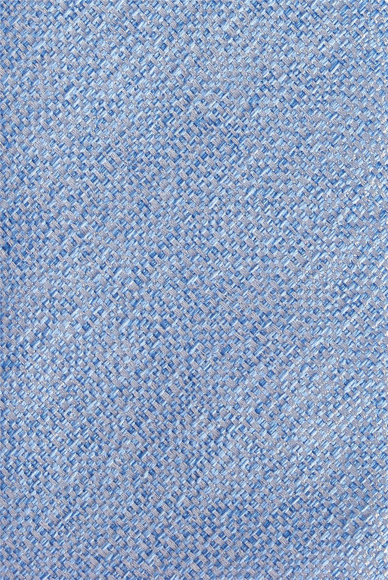 Limehaus | Men's Light Blue Textured Tie | Suit Direct