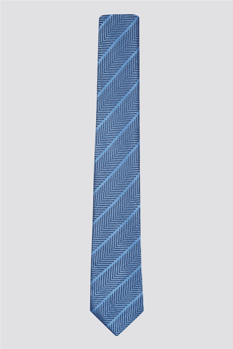 Ben Sherman Self Stripe Silk Tie