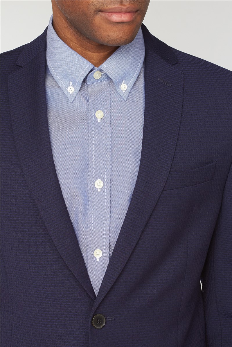 Ben Sherman | Men's Deep Blue Suit Jacket | Suit Direct