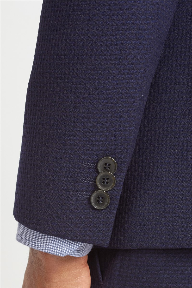 Ben Sherman | Men's Deep Blue Suit Jacket | Suit Direct