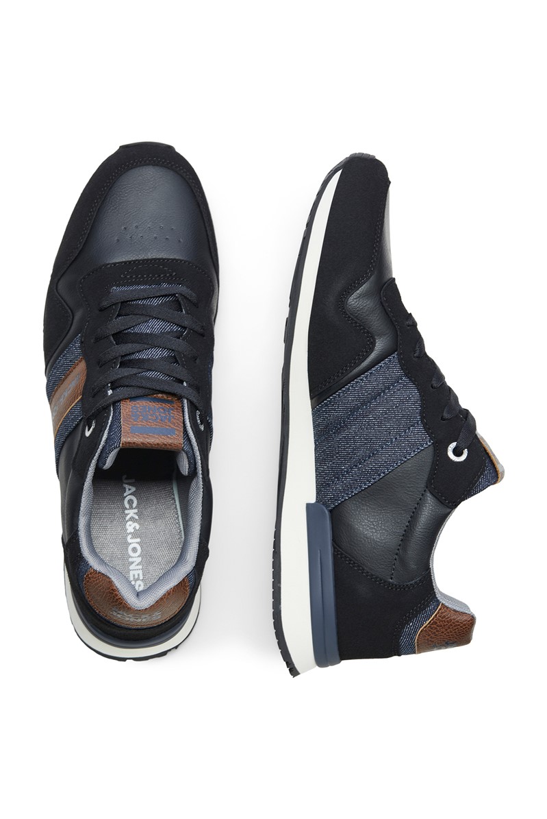 JACK & JONES | Men's Anthracite Steller Trainer | Suit Direct