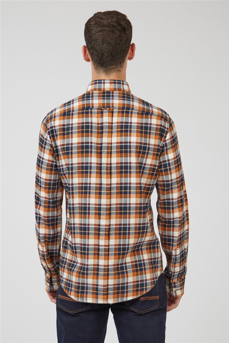 Ben Sherman Brushed Plaid Check Shirt