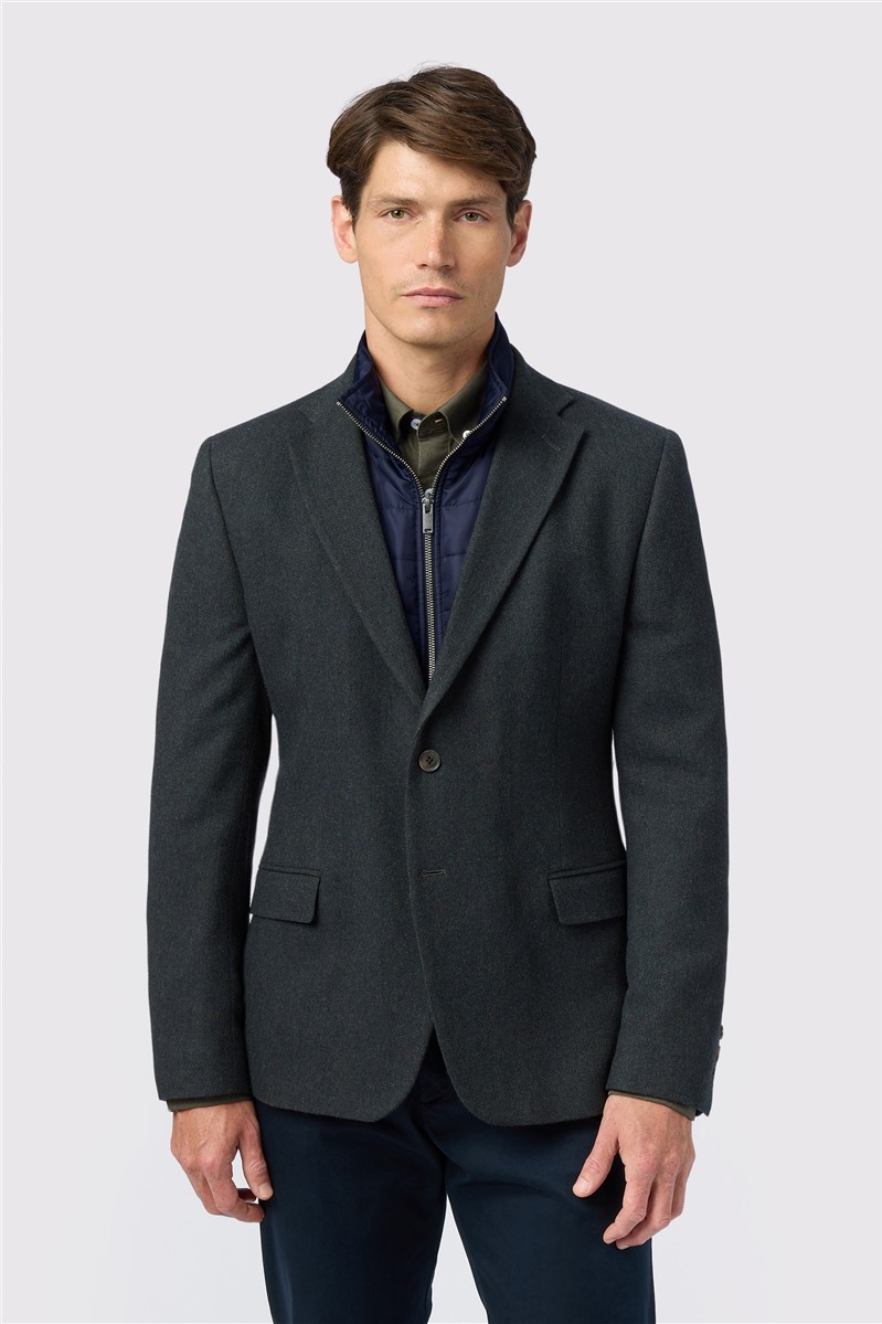 Melka Green Blazer with Gilet Insert | Suit Direct
