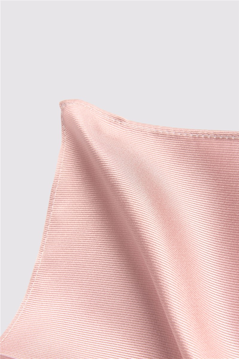 Alexandre Pink Silk Pocket Square