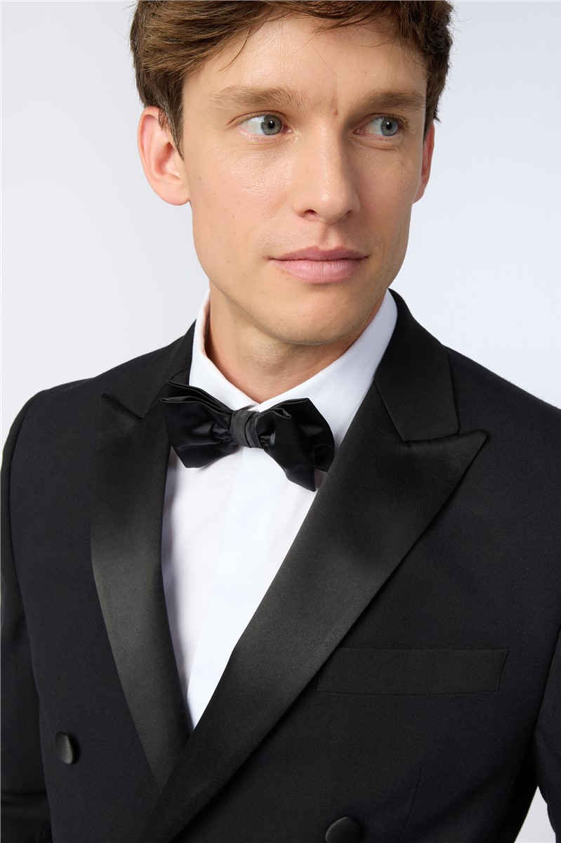 Black Ties | Mens Black Funeral Tie | Suit Direct
