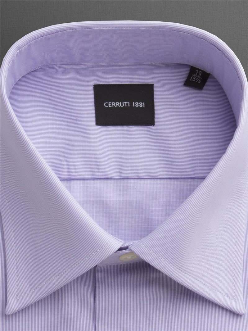 Cerruti 1881 Lilac Fine Stripe Shirt