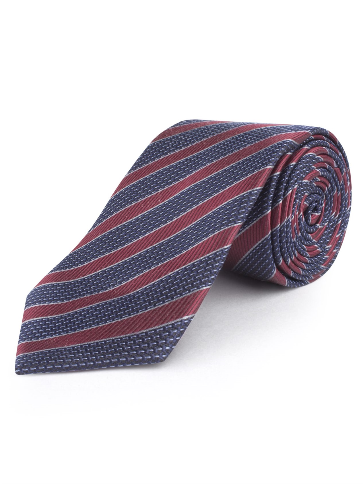 Racing Green Harding Textured Stripe Tie