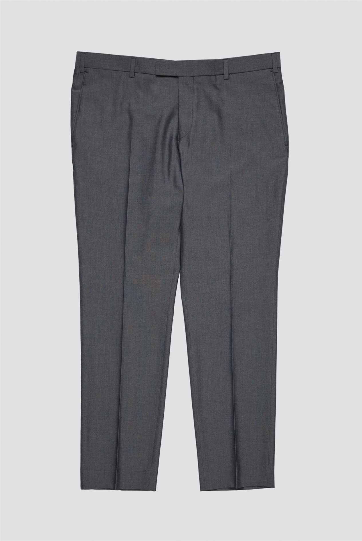 Limehaus SILVER GREY TONIC SLIM FIT SUIT TROUSER