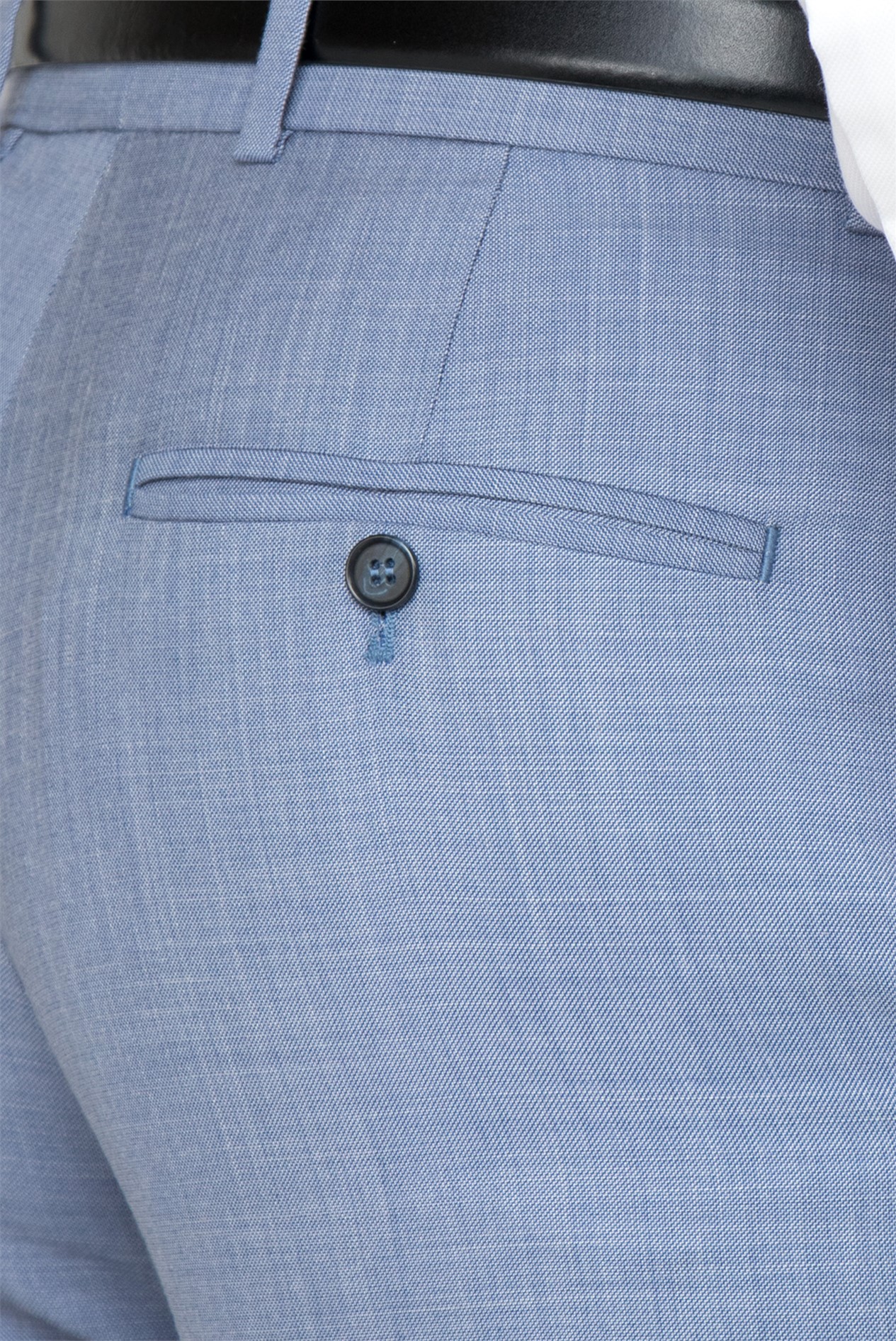 Scott & Taylor Occasions Light Blue Tailored Fit Trouser