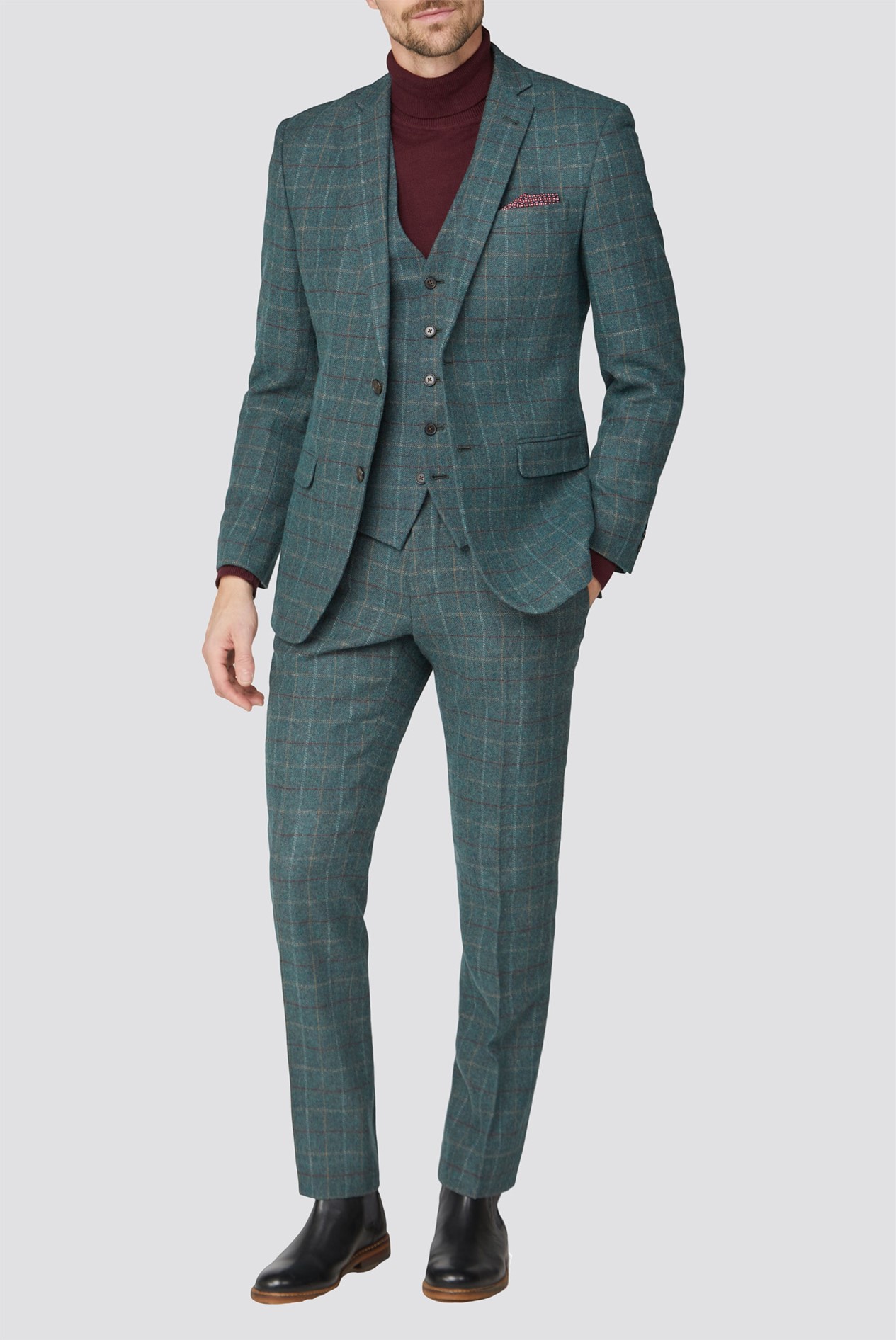 Green Checkered Jacket