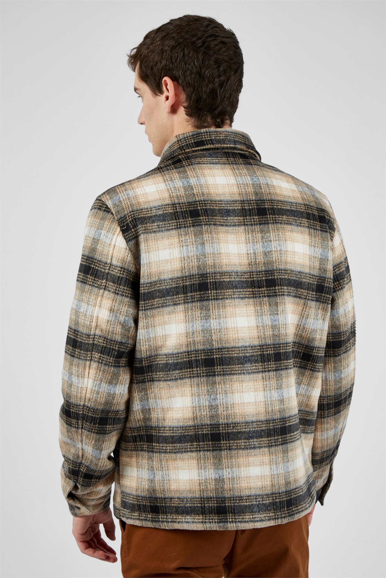 Ben Sherman | Men's Check Coach Coat | Suit Direct