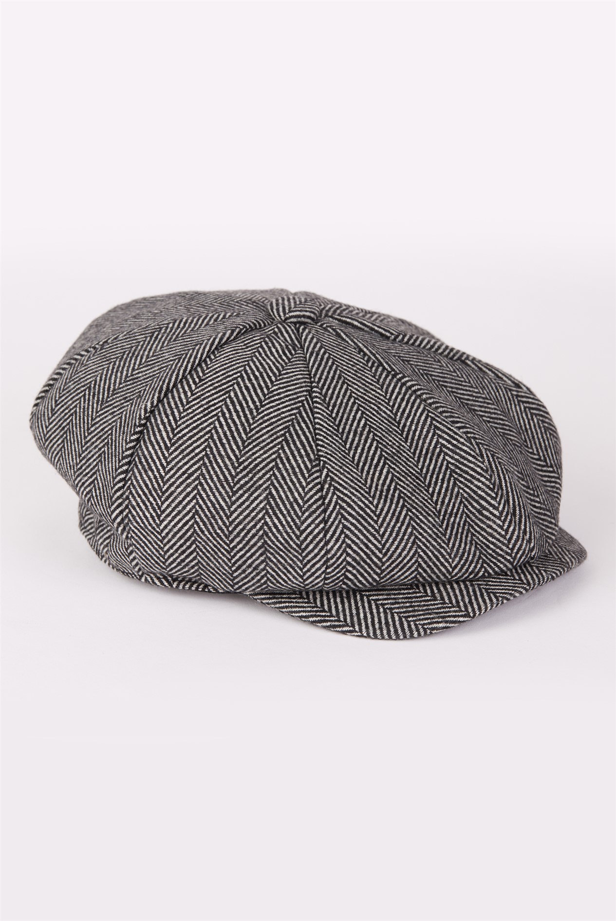 Ben Sherman | Men's Grey Flat Cap | Suit Direct