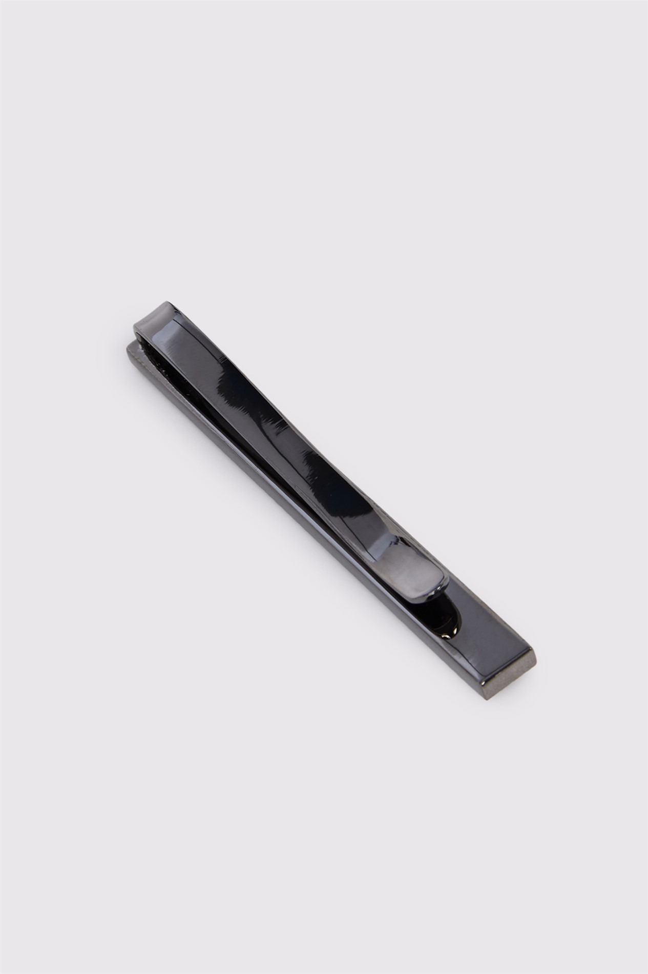 Limehaus Textured Gunmetal Tie Slide