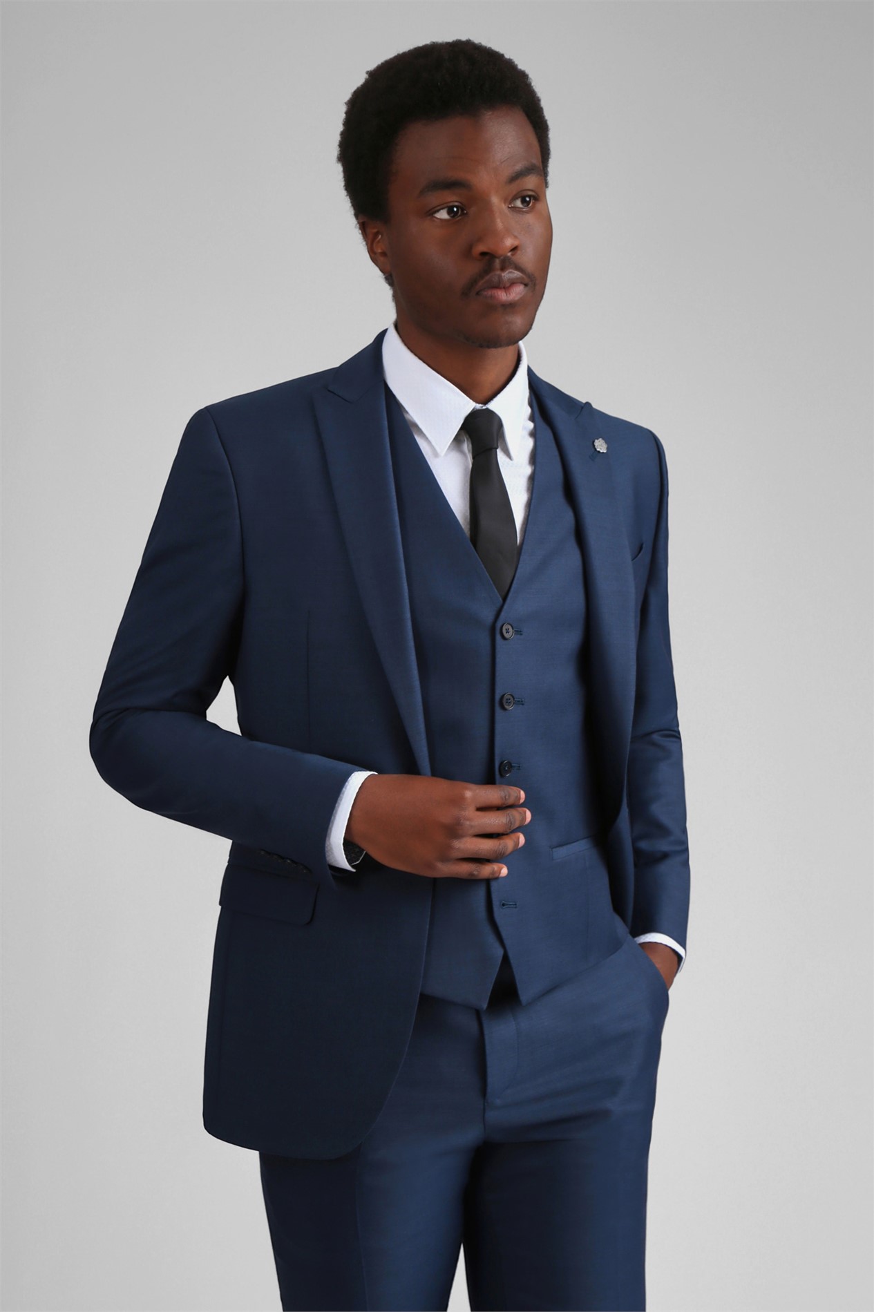 Ted Baker Tai Teal Semi Plain Slim Suit Jacket