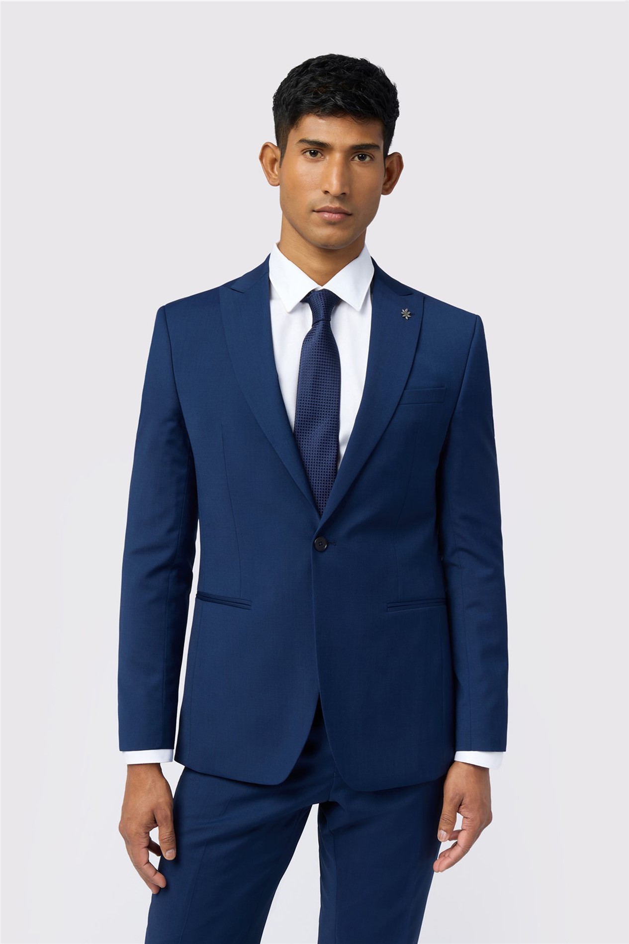 Ted Baker Slim Fit Auden Bright Blue Tonic Jacket